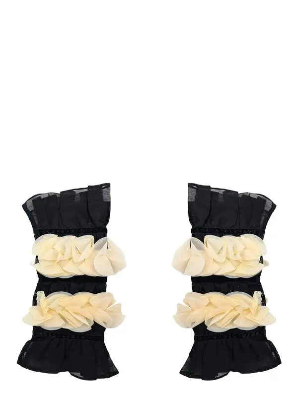 AZIMA MUSAYEVA Henrietta Cuffs - Black