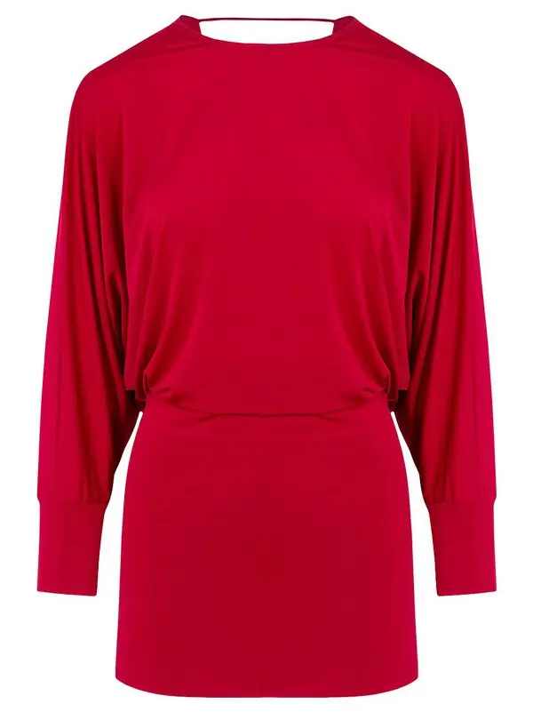 THE MOLC Paloma Mini Dress - Red