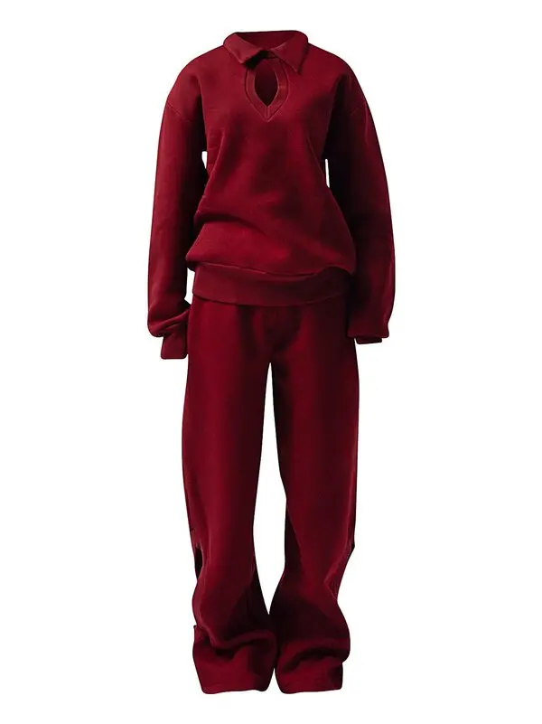 ENXHALINE Eklips Sportswear Set - Red