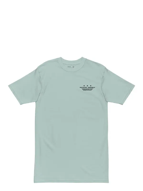 ANCHOR & CREW X Gustatory Originals Embroidered T-shirt - Blue