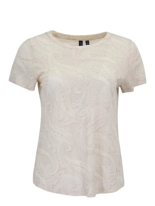 LORDS OF HARLECH Katherine Crochet Top - White