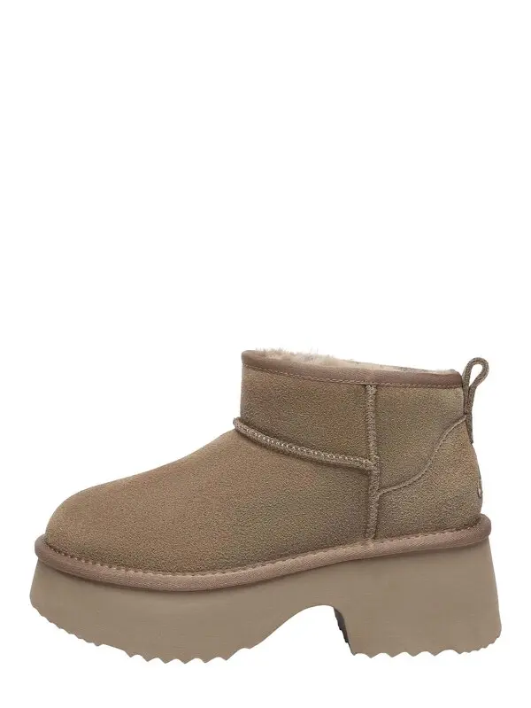 EVERAU AUSTRALIA Nicobar Platform Boots - Brown