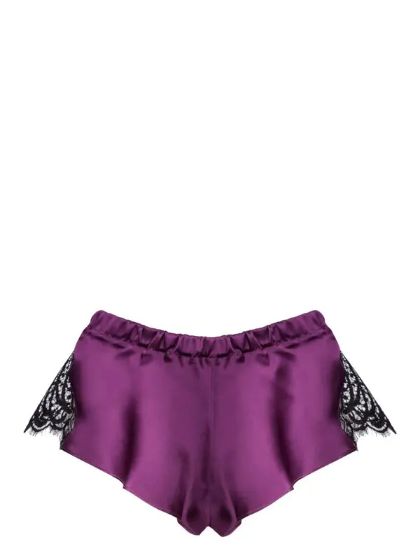 EMMA HARRIS Renee Flared Shorts - Black
