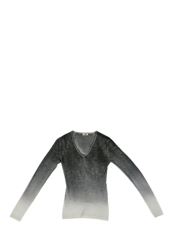 VANILLA&CHOCOLATE V Neck Sweater - Black