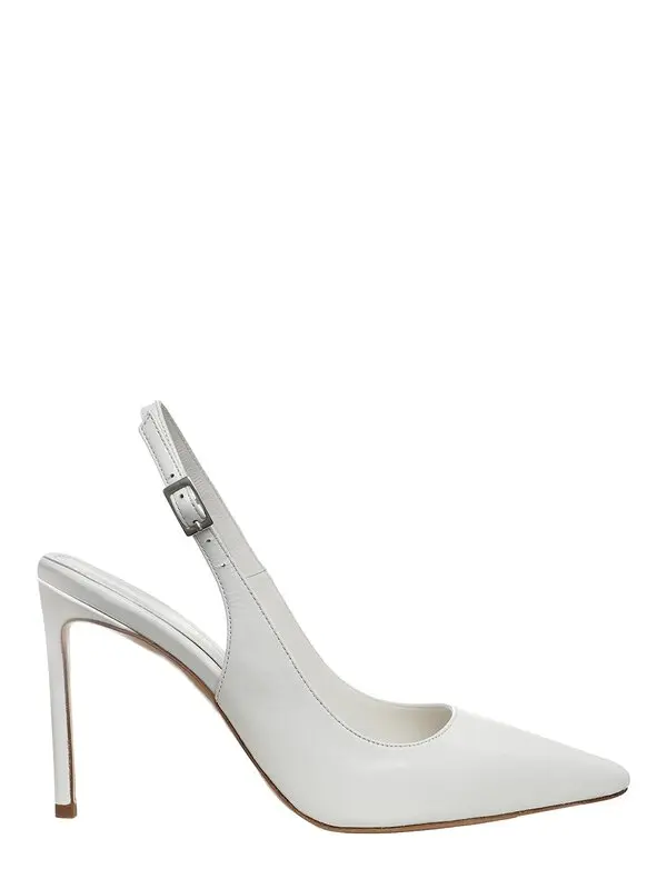 GINISSIMA Lavinia Slingbacks Premium Collection - White