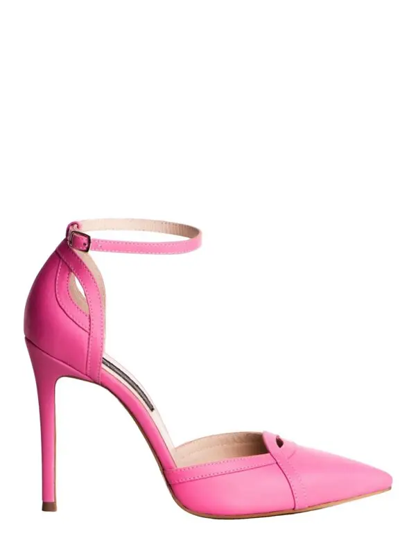 THE 5TH ELEMENT Ashanti Leather Pumps - Pink