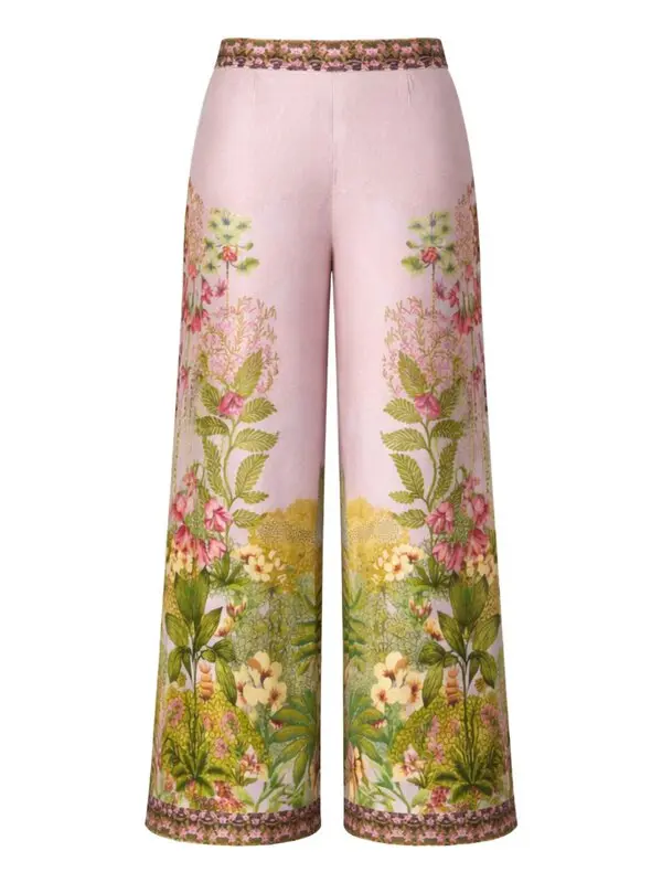 RAISHMA Wilma Printed Trousers - Purple