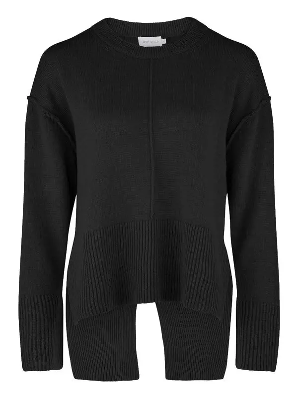 DREF Pluto Fitted Sweater - Black