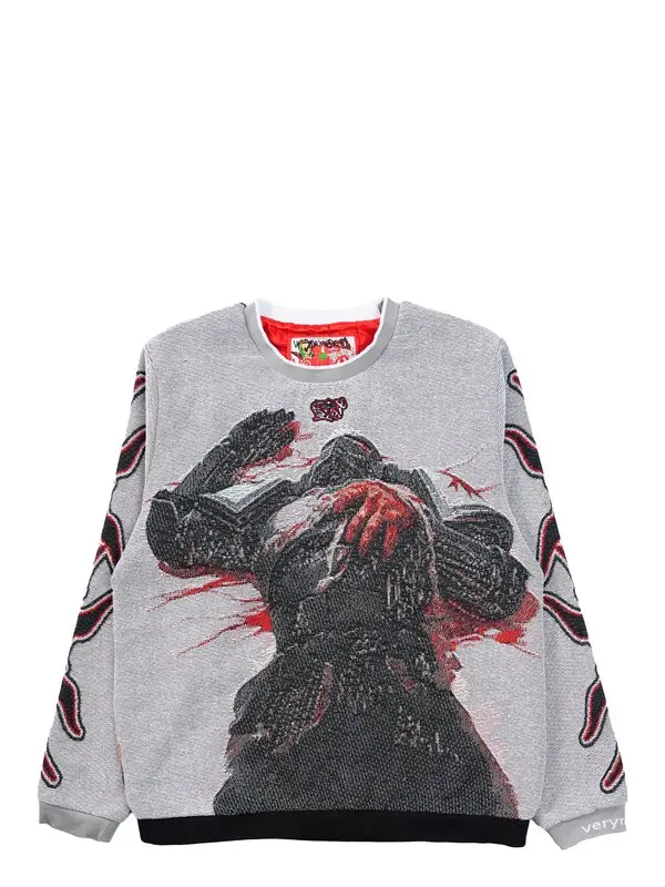 VERYRARE Dead Soldier Martyr Crewneck - Grey