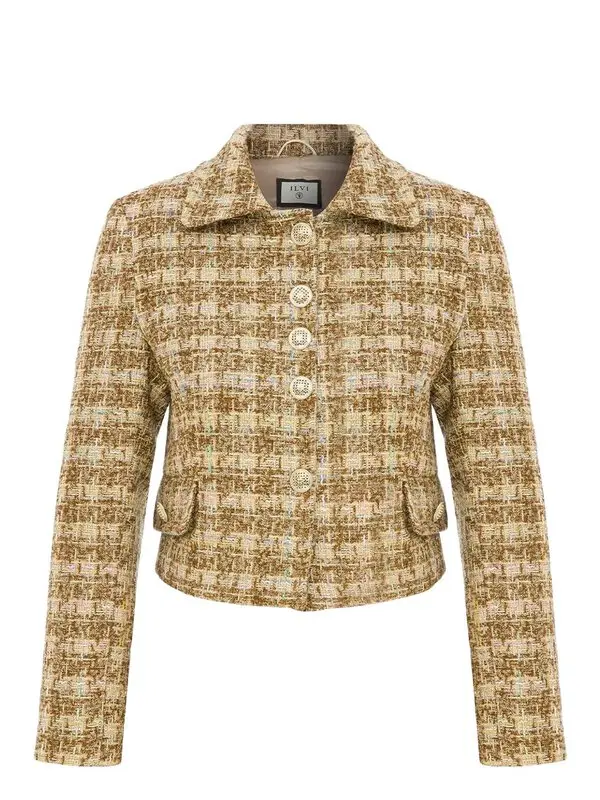 ILVI Tweed Jacket - Brown