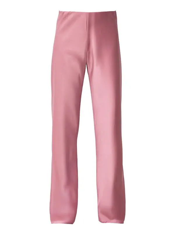 SELF-ADORE Olivette Straight-leg Pants - Pink