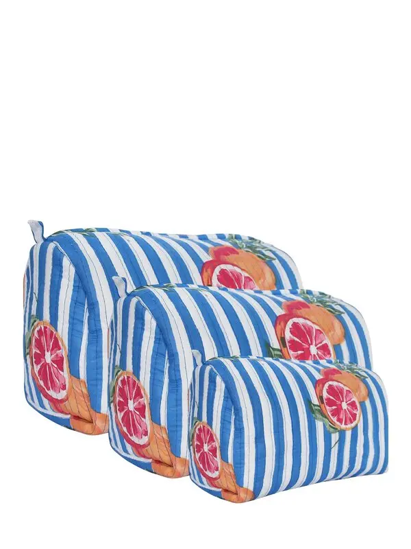 CYC Summer Fruits Travel Set Oranges - Blue