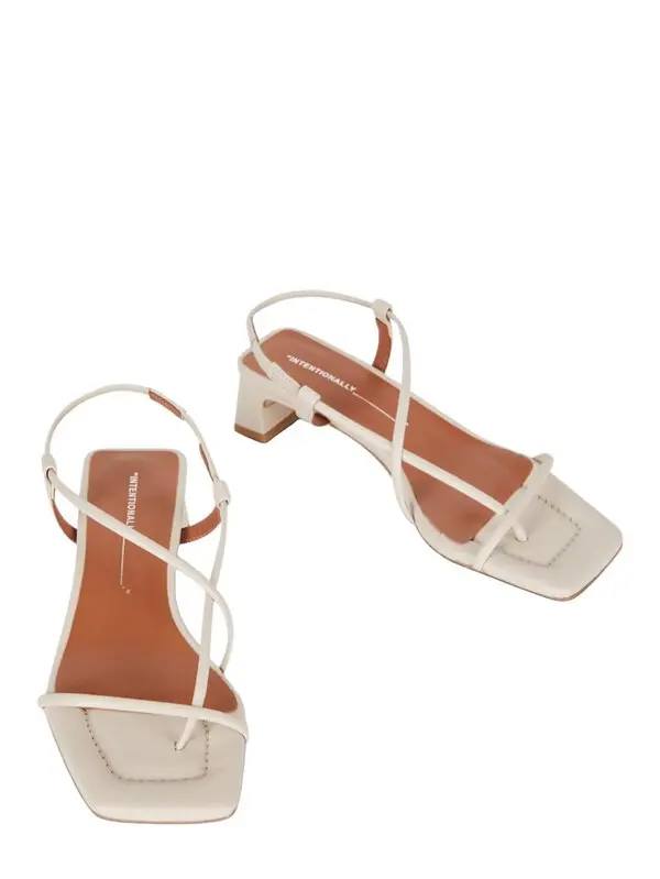 Intentionally Blank Anca Heeled Sandals - Black