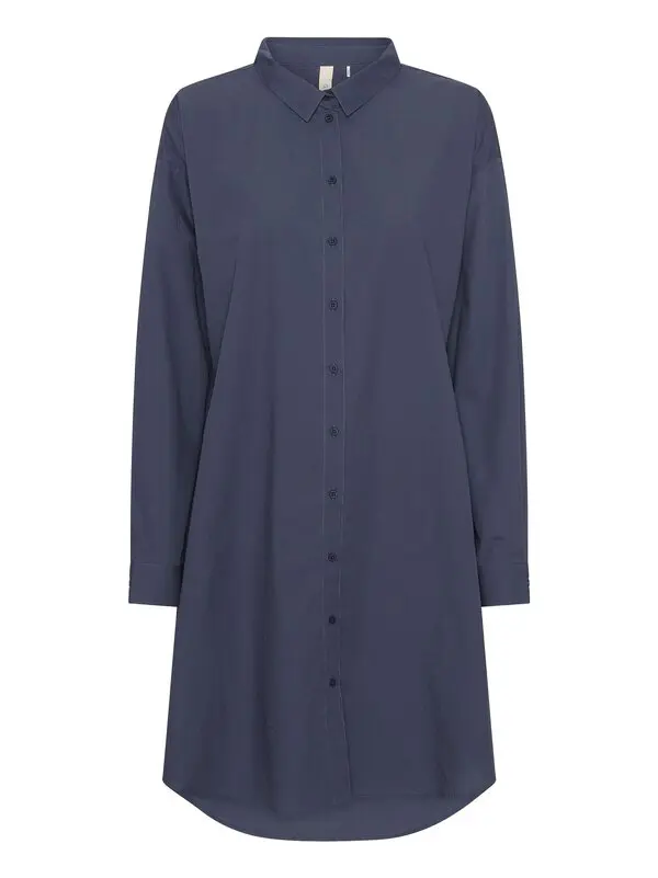 GROBUND Netta Shirt Dress - Blue