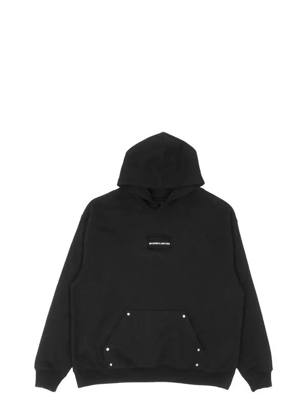 MYSIMPLICATED Cotton Hoodie With Hidden Logo - Black