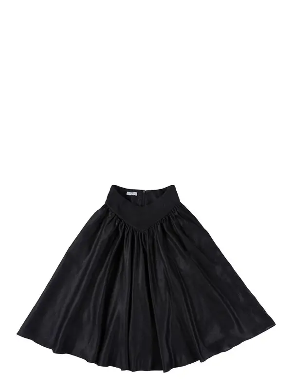 28NATELIER Liness Maxi Skirt - Black