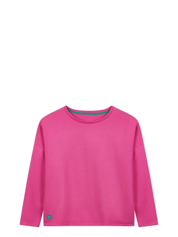 LOUNGERS Boxy Sweatshirt - Pink