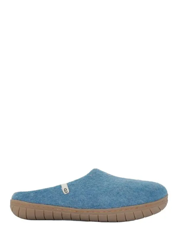 EGOS COPENHAGEN Sea Rubber Sole Slipper - Blue