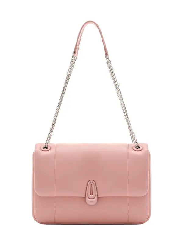 AMY LYNN Dallas Square Chain Bag - Pink