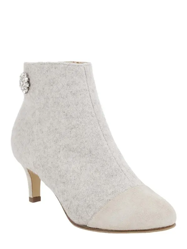 MOON D'ELLE Eclisse Ankle Boots - Grey