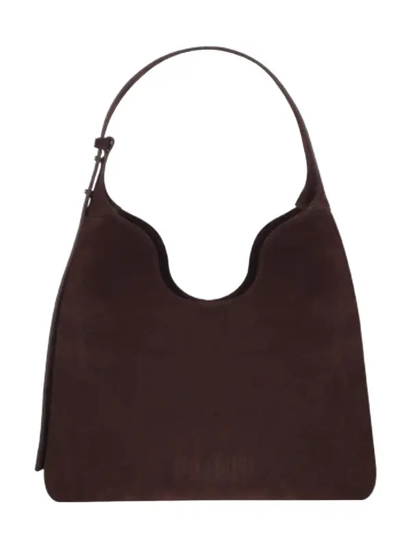 FLEU Mousse Suede Laptop Bag - Brown