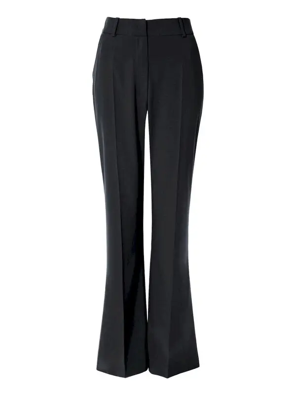 AGGI BY HALEWSKI Camilla Flared Trousers - Black