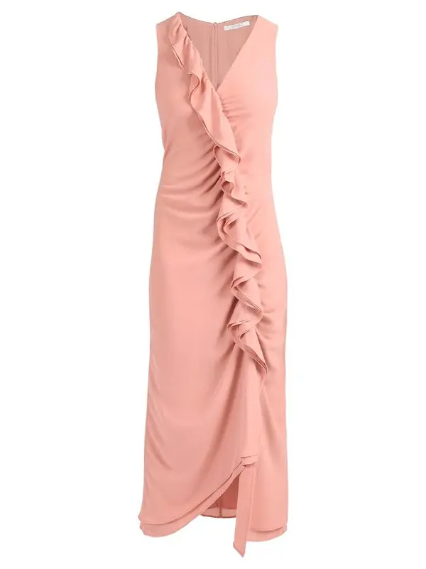 Santorelli Tate Sleeveless Midi Dress - Pink