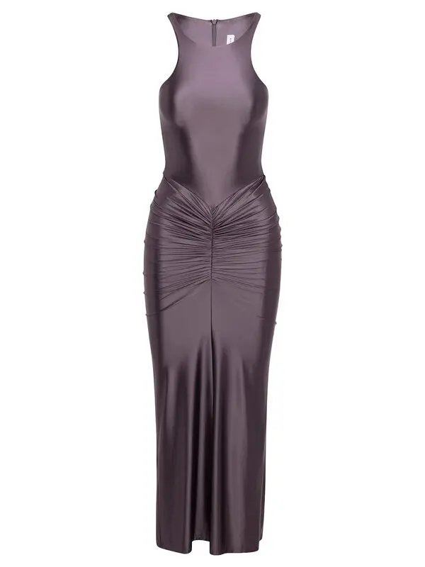 DELFI COLLECTIVE Dione Racer Back Midi Dress - Purple