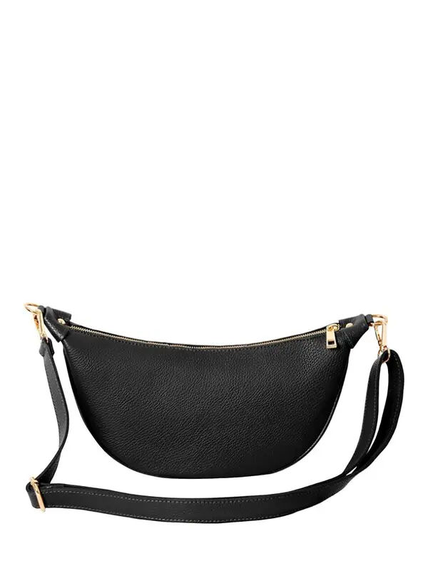 BETSY & FLOSS Ambra Crossbody Waist Bag - Black
