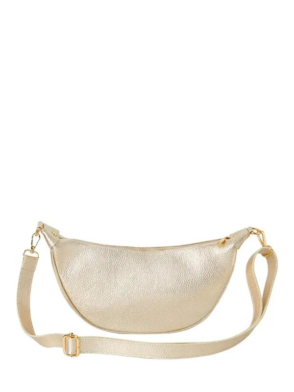 BETSY & FLOSS Ambra Crossbody Waist Bag - Gold