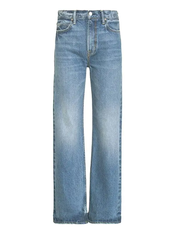 NOEND Selma Loose Straight Jeans - Blue
