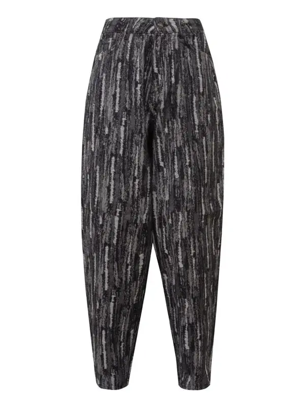 CÓTIER DENIM Pier Pants - Black/white