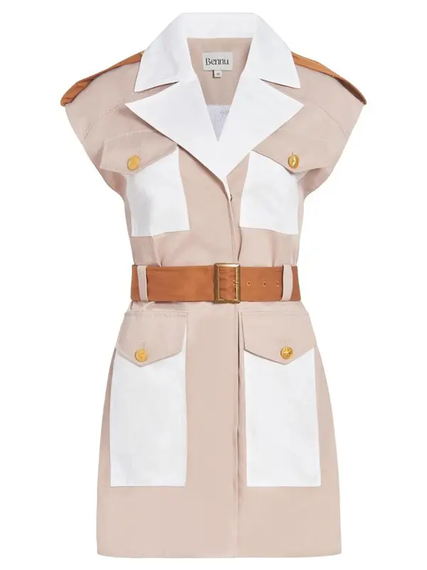 BENNU Frontier Dress - Brown