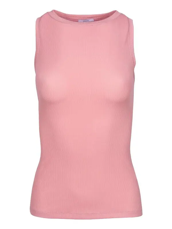 OH!ZUZA NIGHT&DAY Rib Tank Top - Rose Gold
