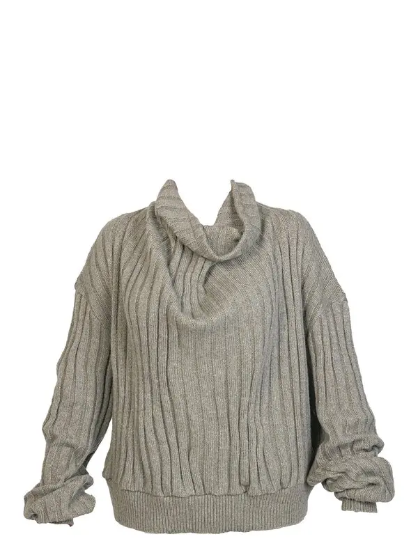 MAISON BOGOMIL Merino Wool Turtleneck Sweater - Green