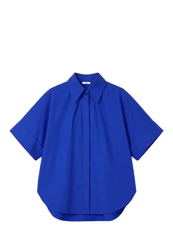 ARTO. Arto Flared Shirt - Blue