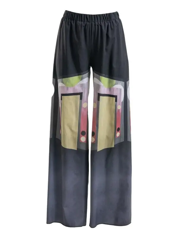 ARTISTA Harper Wide Leg Trousers - Black