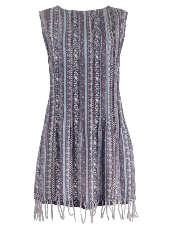 MORRATO BALI Asher Mini Dress - Blue