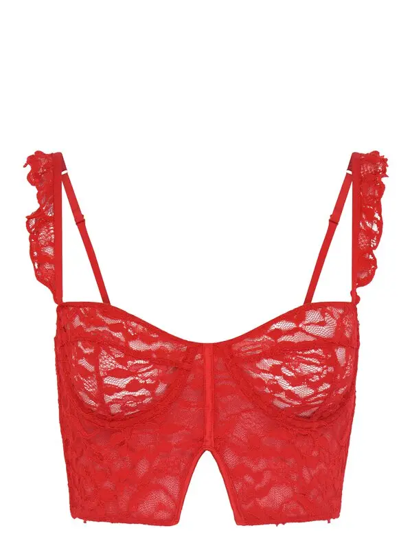 WILD LOVERS LONDON Amia Bustier - Red