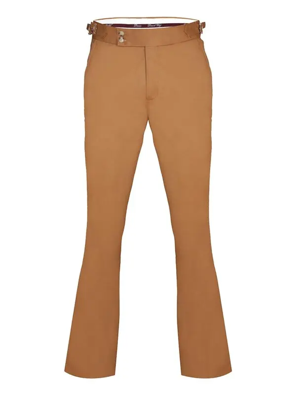 DAVID WEJ Paco Gurkha Chinos Trouser - Brown