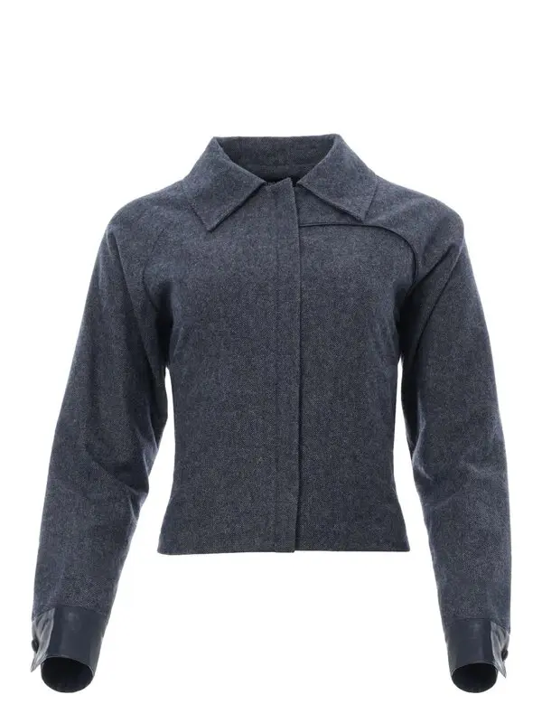 MARGOT VII Paris Tweed Jacket - Blue