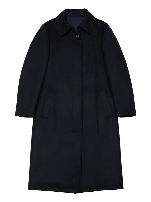 HEGARTY Single-breasted Overcoat - Black
