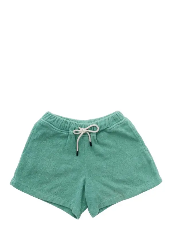 LITTLE MARINER Sage Terry Shorts - Green