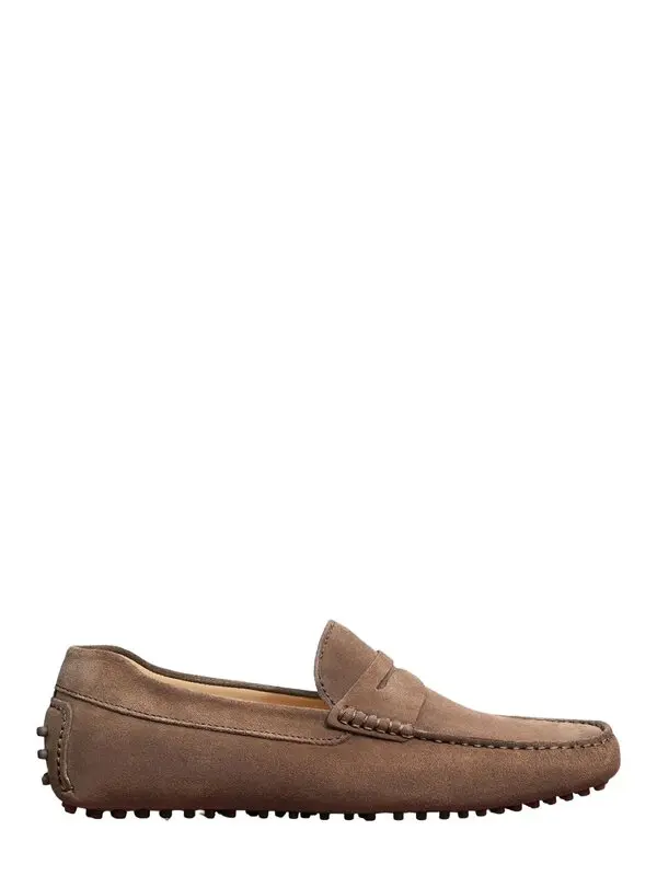 Jack Erwin Parker Driving Loafer - Brown