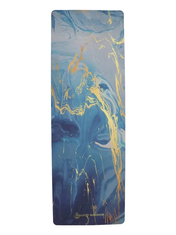 SHAKTI WARRIOR Recycled Suede Ajna Pro Yoga Mat - Blue