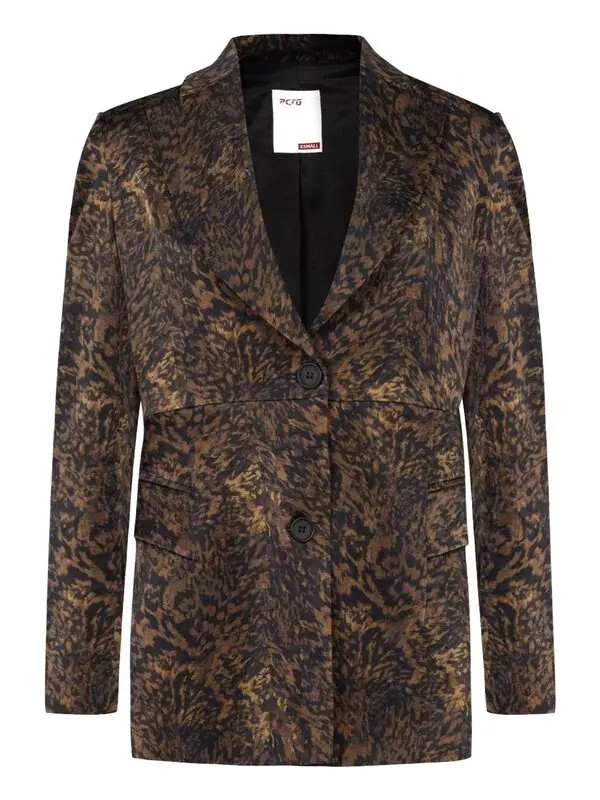 PCFG Blazer Jacket - Black/brown