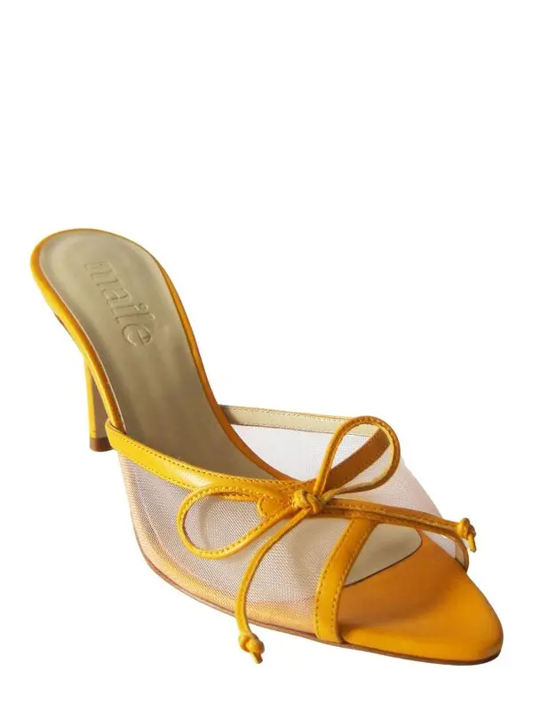MAILE Pony Heel - Orange