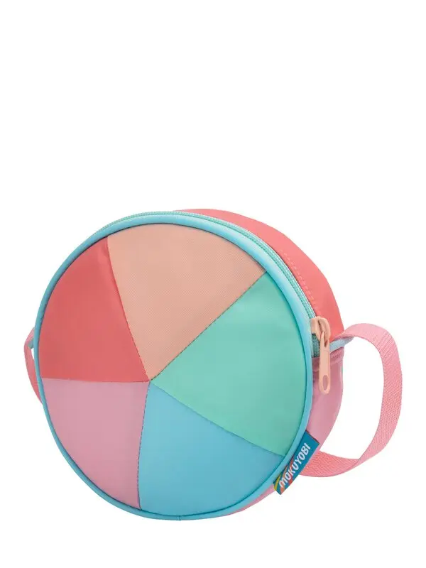 MOKUYOBI Spiral Circle Crossbody Bag - Green/blue