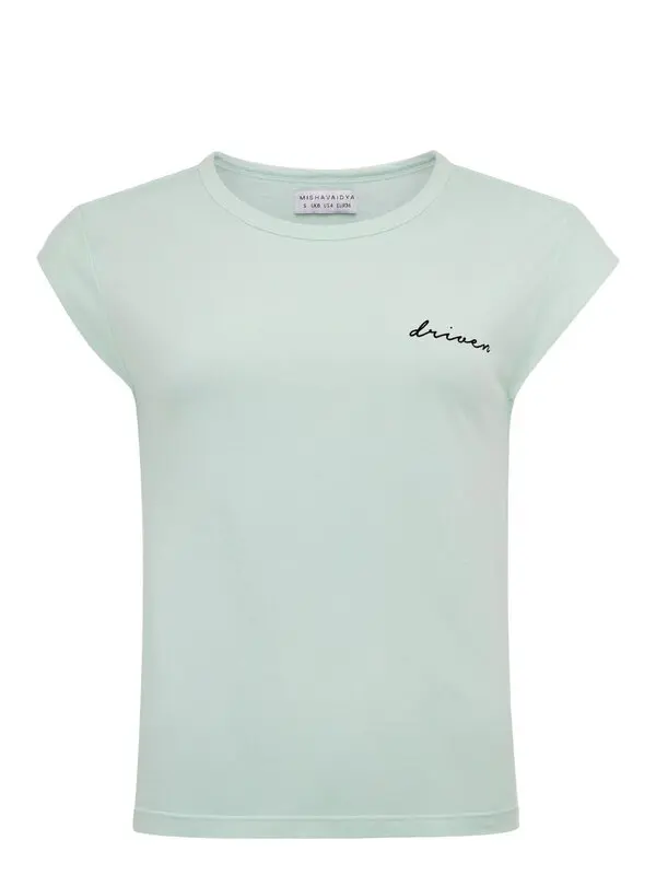 MISHA VAIDYA Driven Tee - Blue