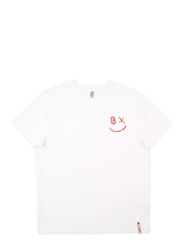 EIGHT X Static Graphic T-shirt - White